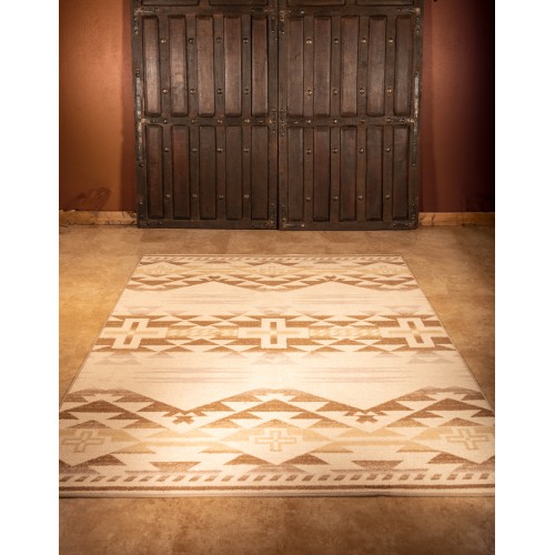 Rustic Cross Chablis Rug | Southwestern | Adobe Interiors