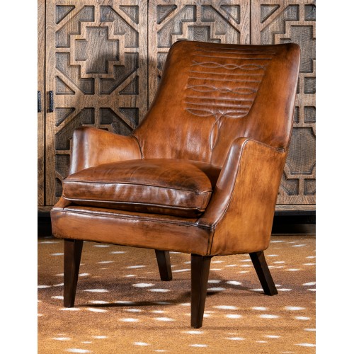 Downtown Cowboy Chair - Leather | Adobe Interiors