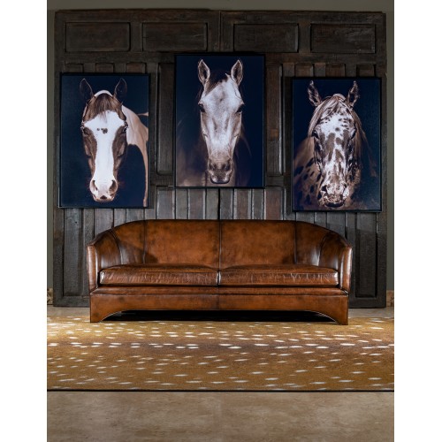 Benson Leather Sofa | Full Grain - Adobe Interiors