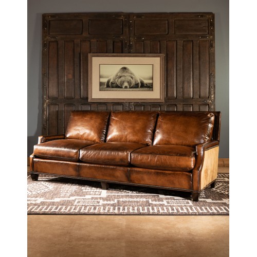 Jericho Leather Sofa | Fine Furniture | Adobe Interiors