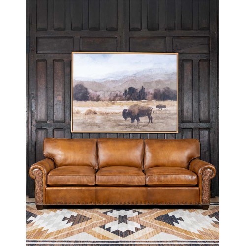 Sundance Leather Sofa | Leather Furniture Store - Adobe Interiors