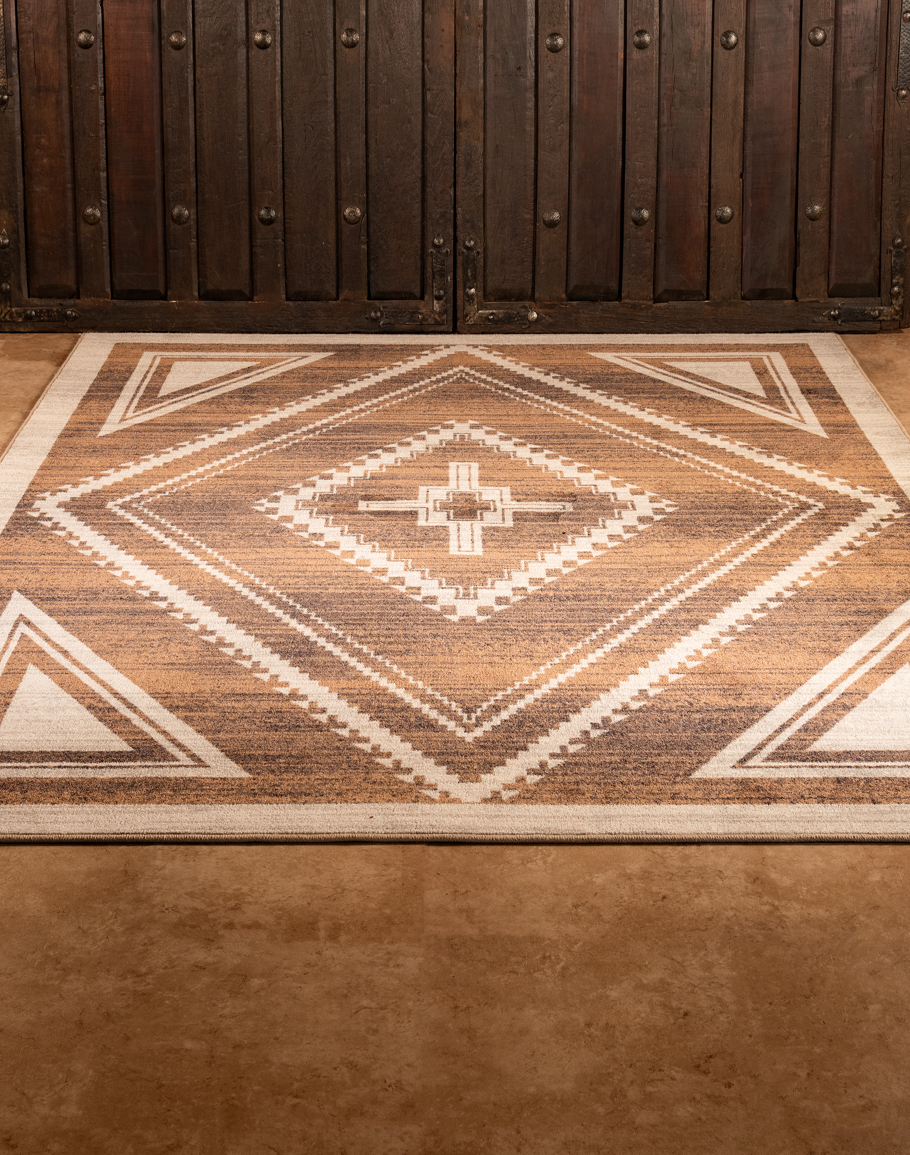 Rim Shot Earth Rug | Southwestern | Adobe Interiors